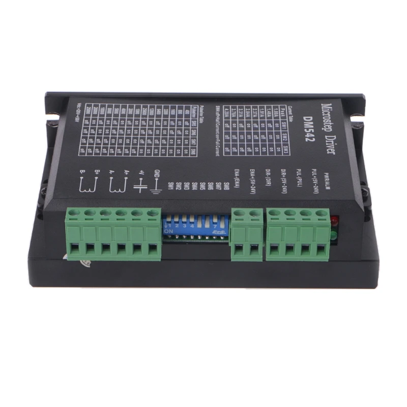 Controlador de Motor paso a paso DM542 para controlador de Motor paso a paso Digital de 2 fases ...