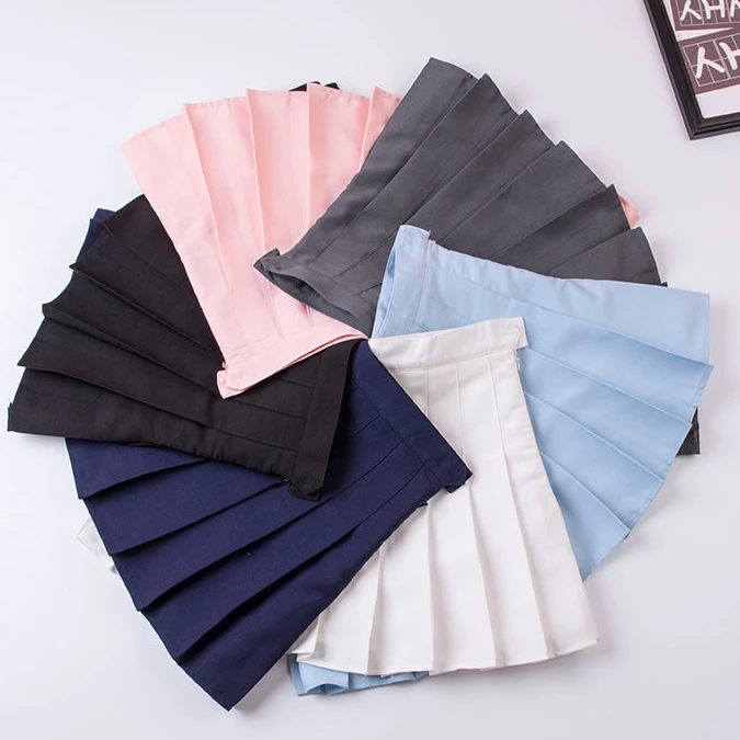 Jupe,Harajuku Jupe femmes pli Jupe Harajuku Style Preppy jupes à ...