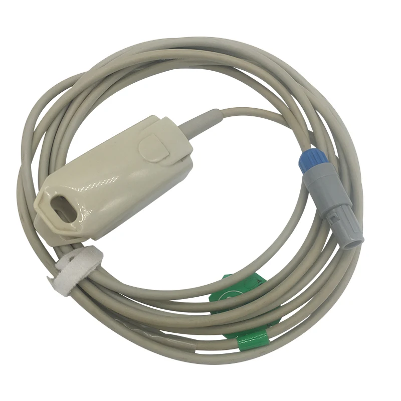 Reusable Adult Finger Clip Spo2 Sensor 6 Pin For Mindray Patient ...