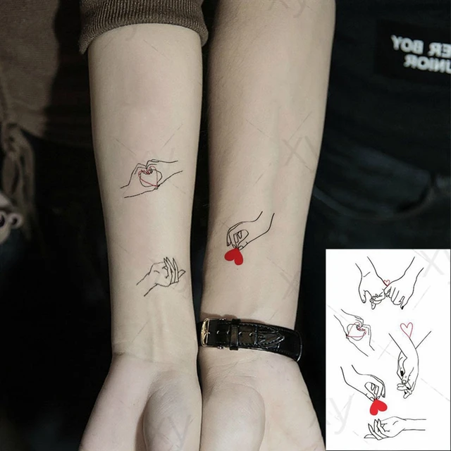 Heart Tattoo Designs On Hand