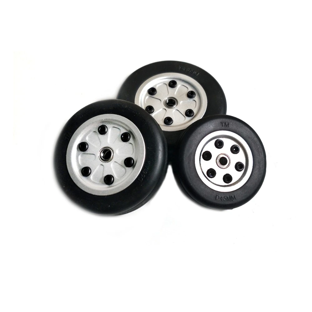 1pcs RC Wheels Rubber For Electric Retract Landing Turbojet Airplane ...