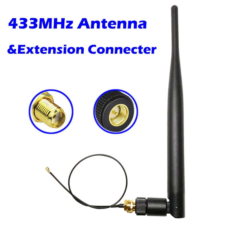 433MHz Antenna Kit 5dbi External Omni Directional With SMA Connecter ...