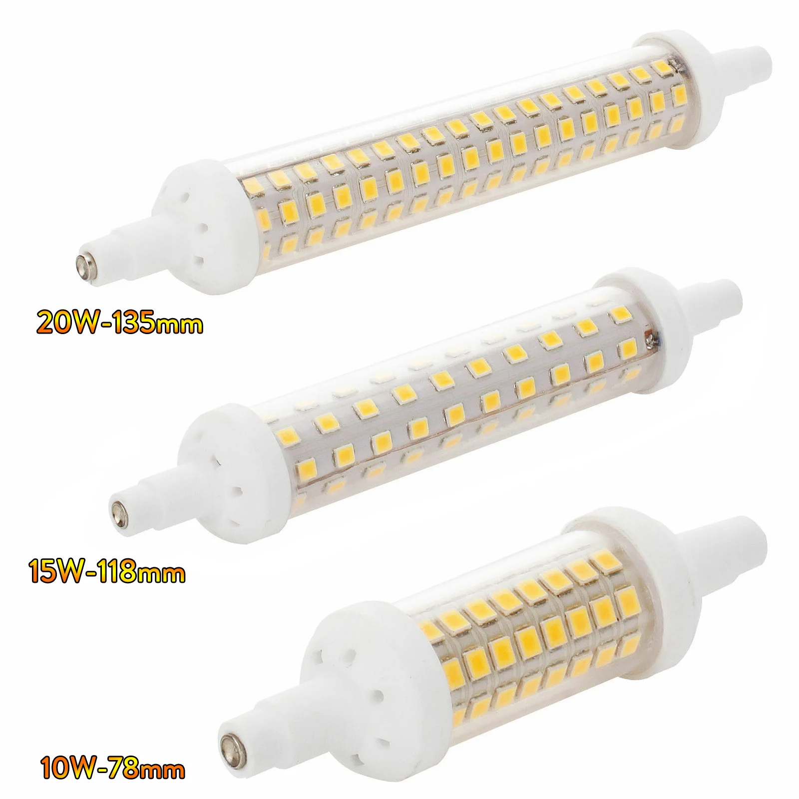 Reflector-LED-R7S-de-10w-15w-20w-SMD-2835-78mm-118mm-135mm-bombilla-LED ...