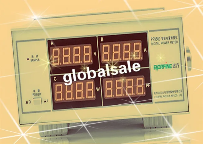 FREE-SHIPPING-PF9800-Benchtop-Digital-power-meter-wattmeter ...
