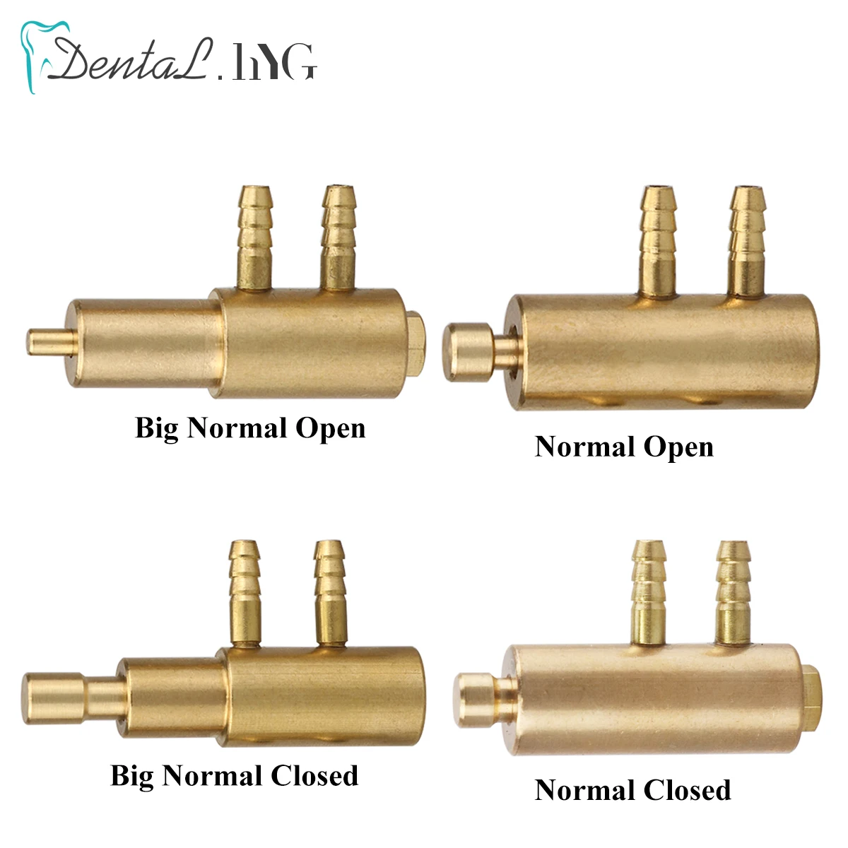 3pcs Dental Holder Valve Normal Open & Closed Dental Handpiece Hanger ...