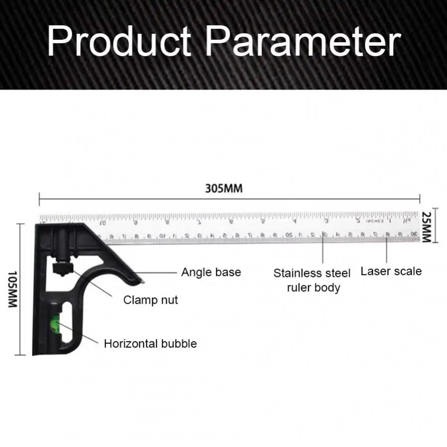 Combination Square Drawing