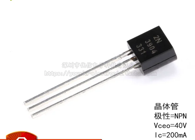 MeiMxy-100PCS-LOT-2N3904-2N3906-2N4403-2N2907-2N4401-2N2222-PN2222 ...