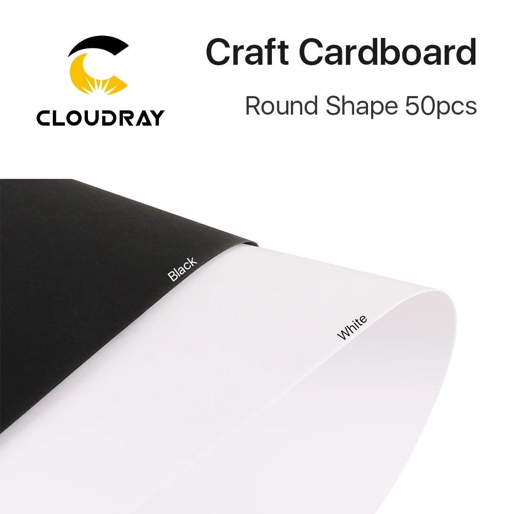 Cloudray 50pcs Laser Engraving Material Craft Cardboard Blank Card ...