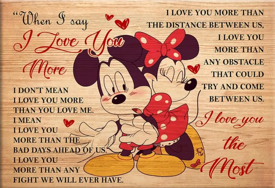 Mickey And Minnie Mouse Love Quotes