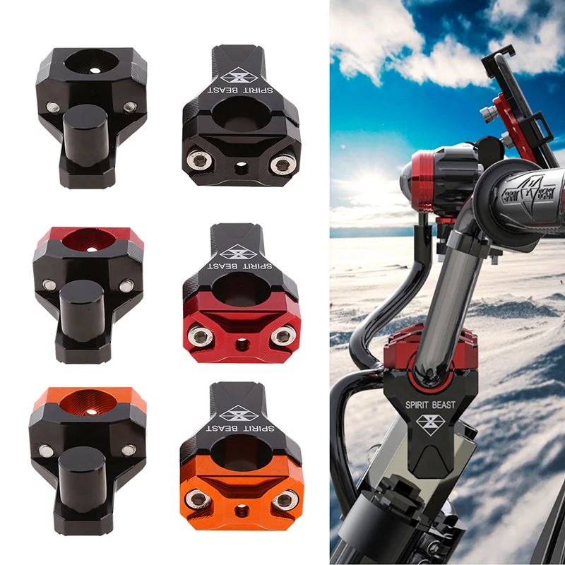Motorcycle Handlebar Riser Pivoting Universal 22/28mm Bar - AliExpress