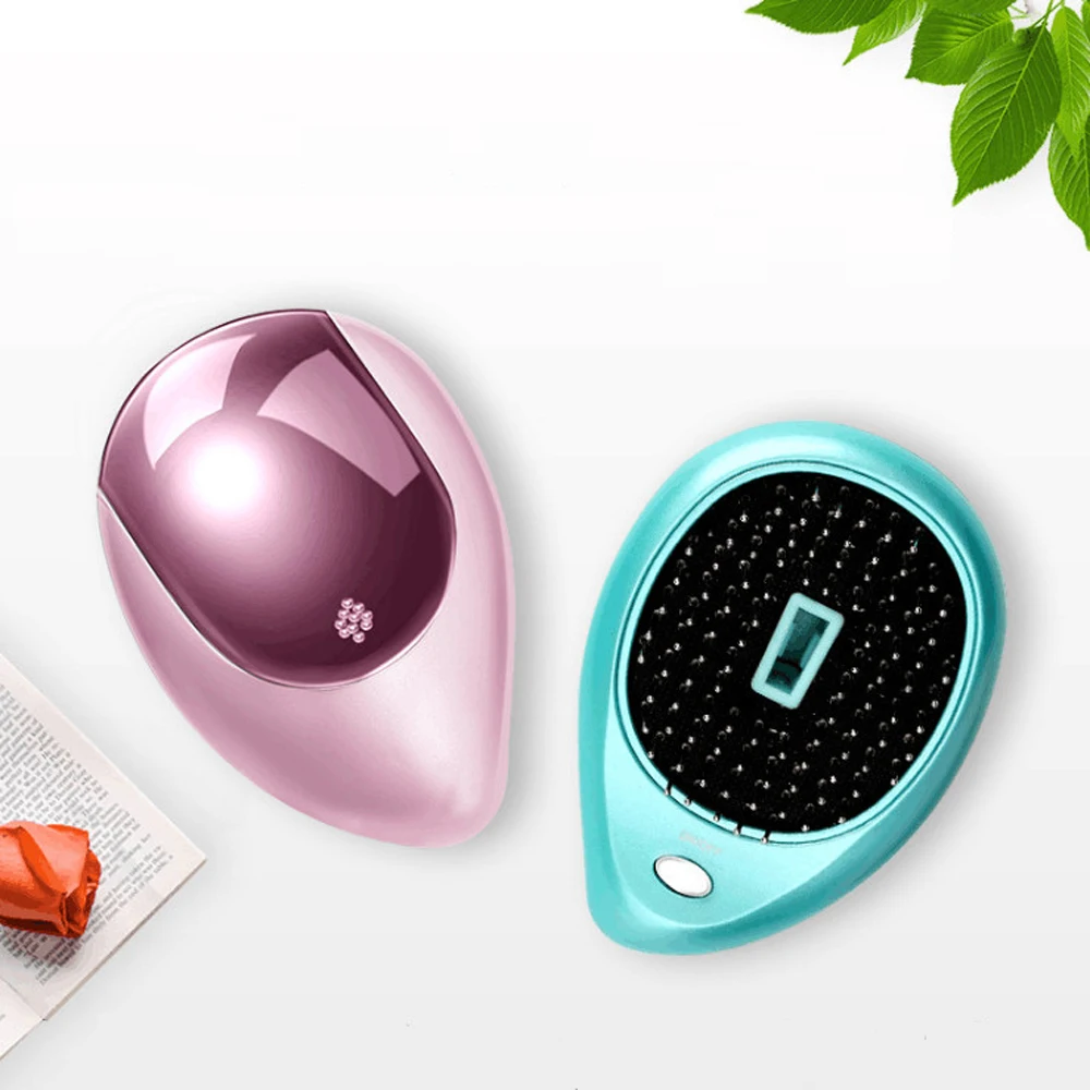 Sound Wave Vibration Magnetic Massage Comb Make Knotted Hair Smooth ...