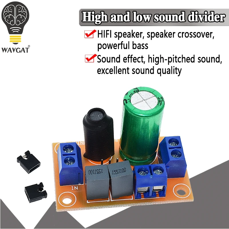 Adjustable HIFI Horn Treble Bass 2 Way Audio Frequency Divider Home Car ...