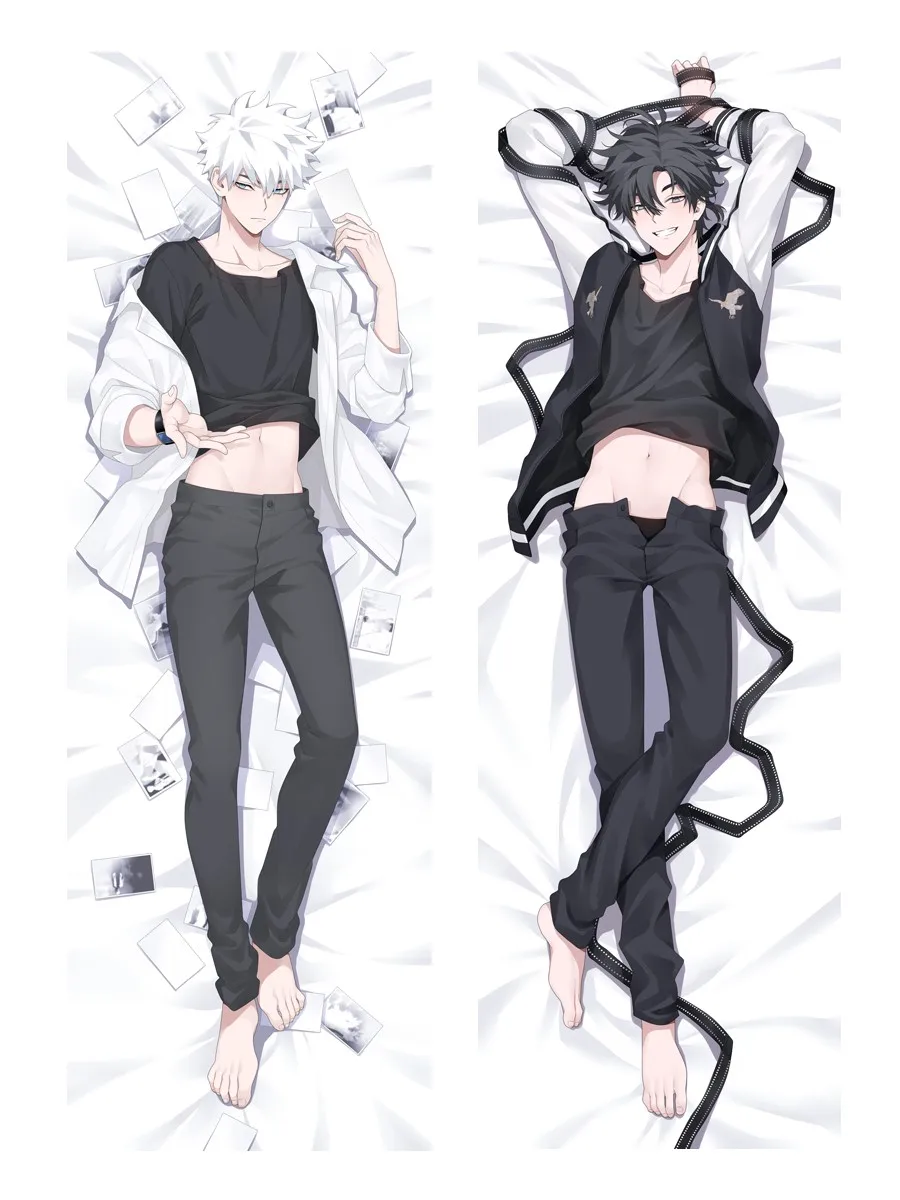 Japan Ninja Sasuke Kakashi Print Pillow Anime Body Dakimakura ...