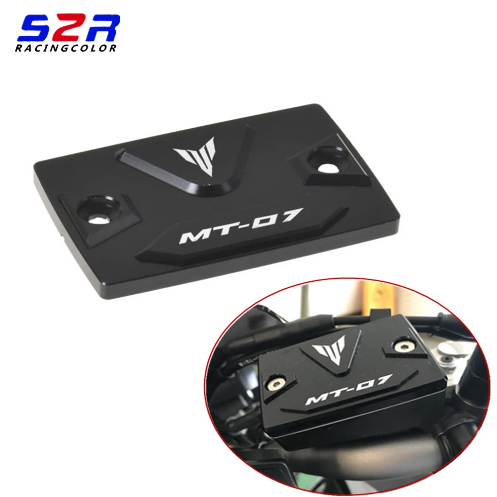 Motorcycle Master Cylinder Front Brake Fuel Reservoir Cover Tank Cap ...
