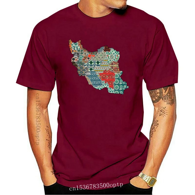 New-Map-of-Iran-with-Iranian-PatternsDesignsMotifs-T-shirt-iran-map ...
