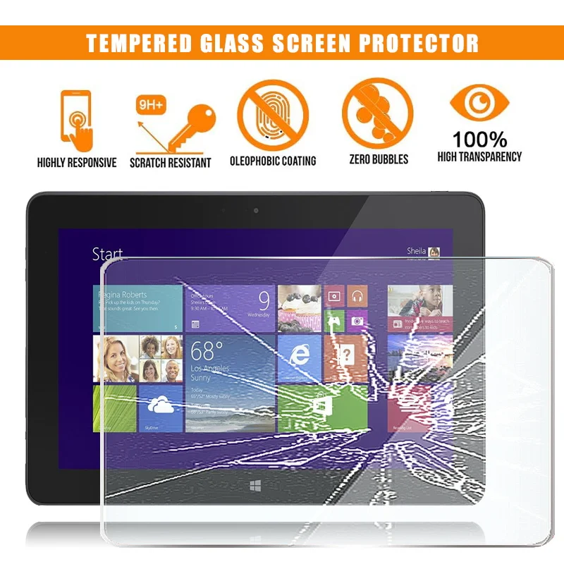 For-Dell-Venue-10-Pro-Tablet-Tablet-Tempered-Glass-Screen-Protector ...
