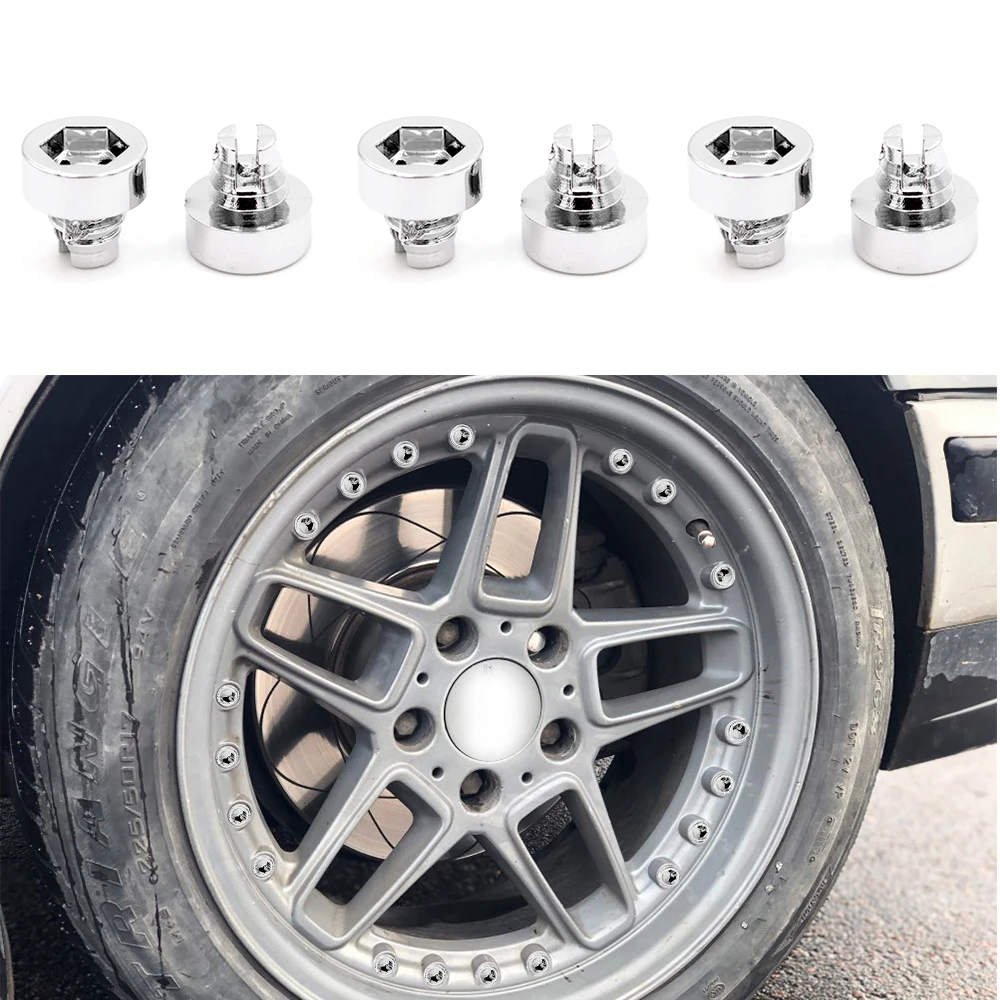 125pcs Car Wheel Rivets For Universal Rims Cap Lip Decription ...