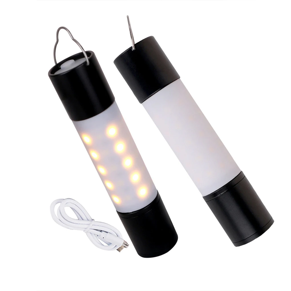 LED Flashlight Emergency Zoomable Torch Portable Flashing Light Outdoor ...