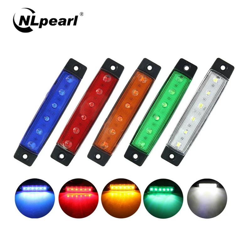 Nlpearl Car Light Assembly Car External Lights LED 6SMD Truck LED Side ...