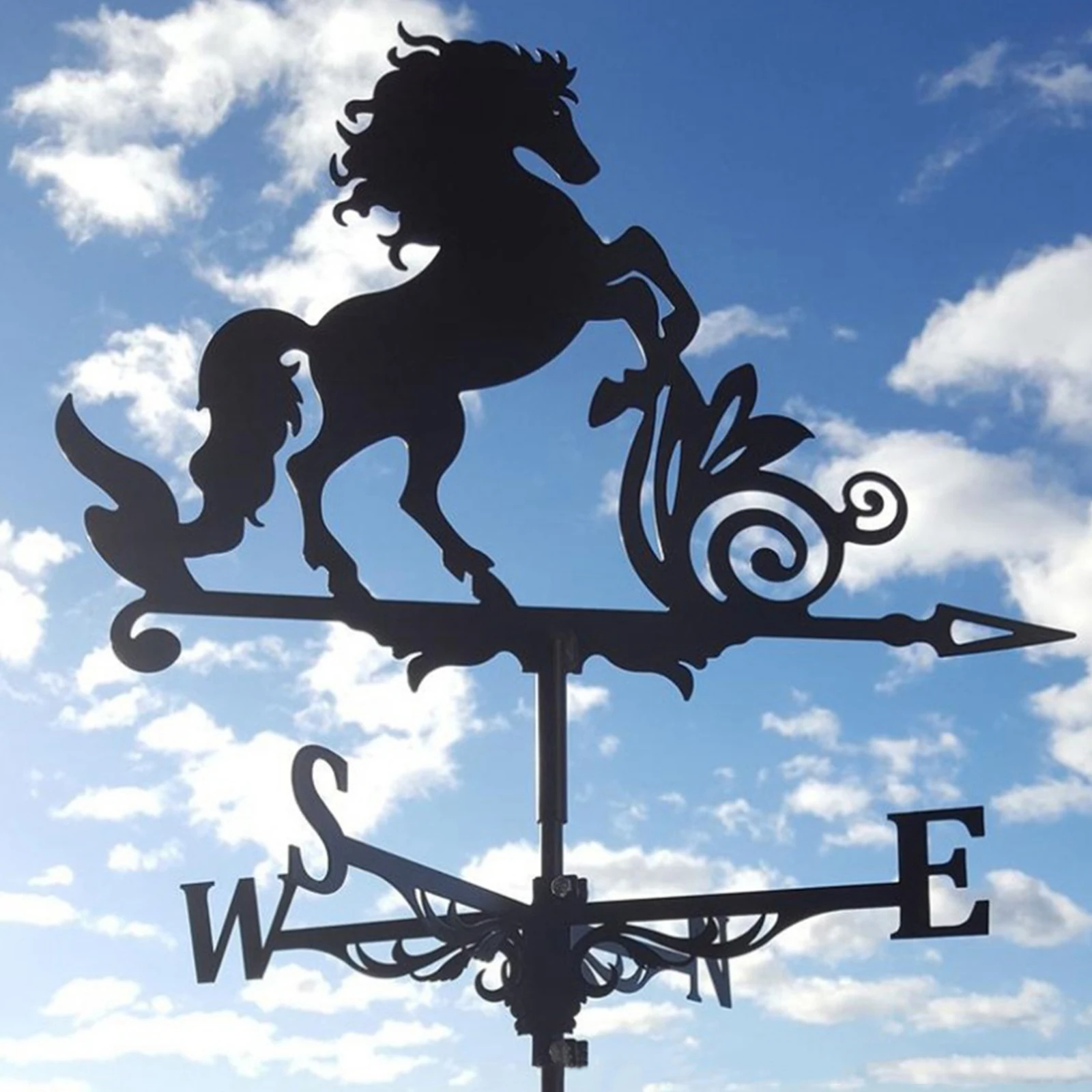 Weather Vane with Horse Ornament Wind Vane Weather vain for roof ...