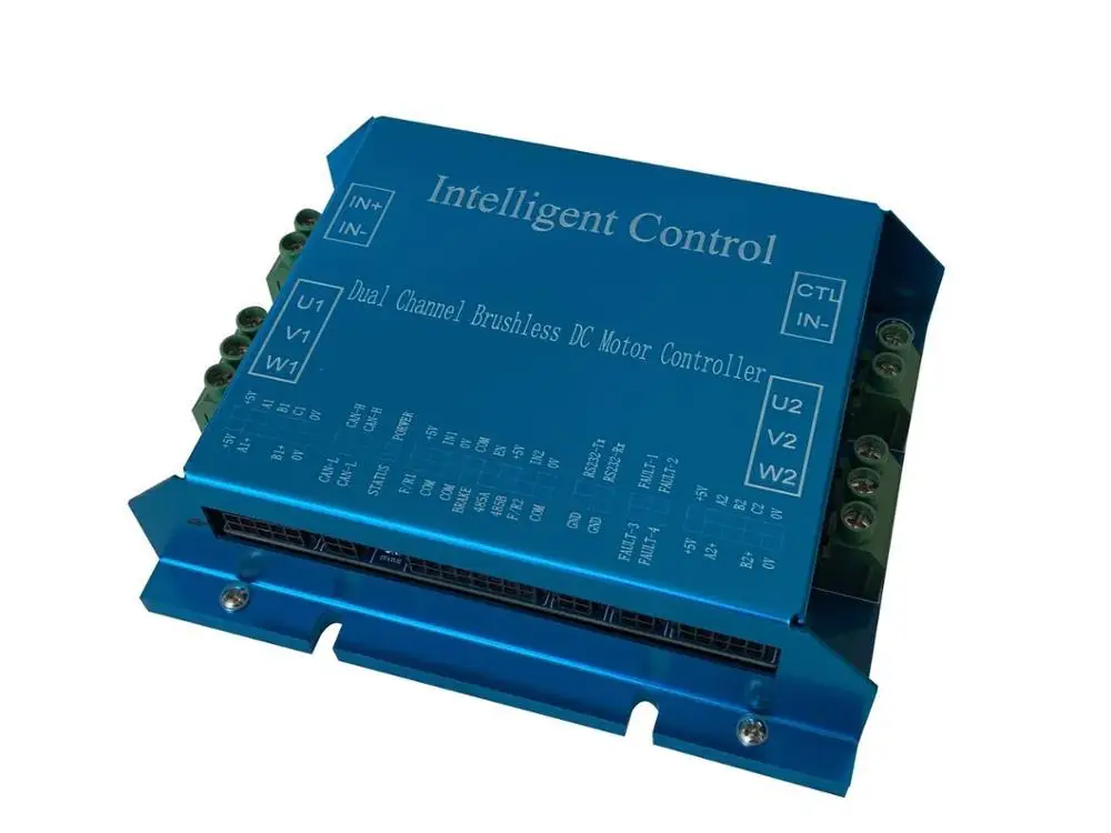 High Performance Rs232 Control Open Loop Dual Channal Brushless Dc ...