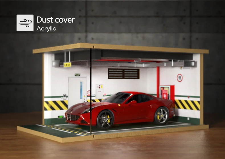 1:18 Car Model Parking Lot Model Underground Garage Toy - GYOBY® TOYS