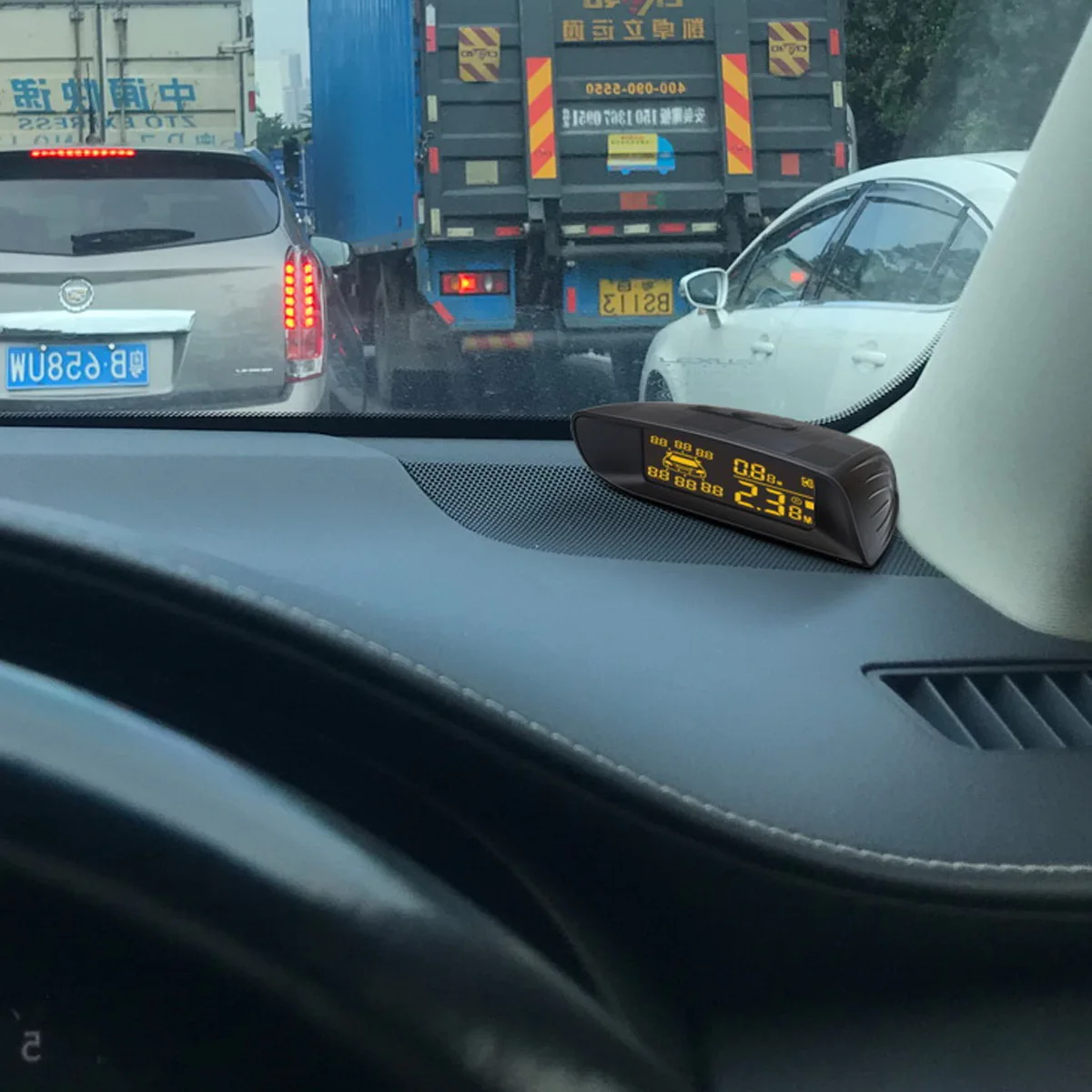 QXNY-4-Parking-Sensors-Kit-Car-Auto-Vehicle-Reverse-Backup-Radar-System ...