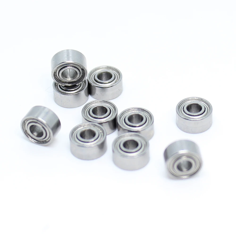 MR52ZZ 베어링 ABEC 1 (10PCS) 2*5*2.5mm 소형 MR52 ZZ 볼 베어링 L 520ZZ W52 MR52Z ...