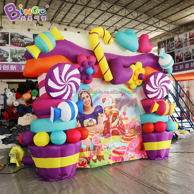 Candyland Styro Backdrop