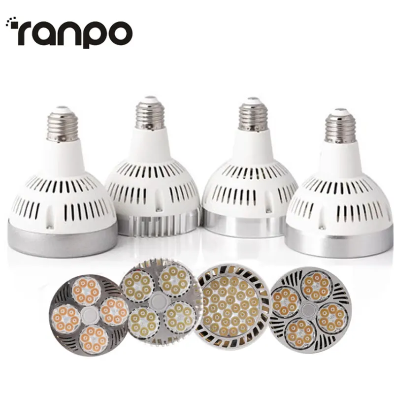 PAR30-Lamp-35W-45W-Track-Light-Flood-Lights-Bulb-E27-LED-Warm-Cold ...