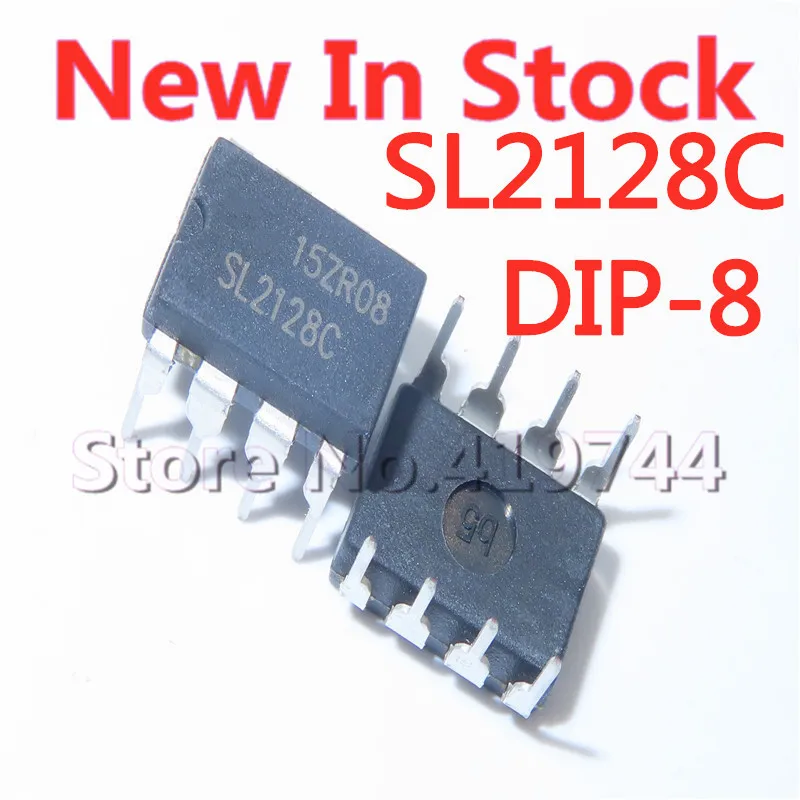 5PCS/LOT SL2128C SL2128 DIP-8 switching power supply chip PWM ...