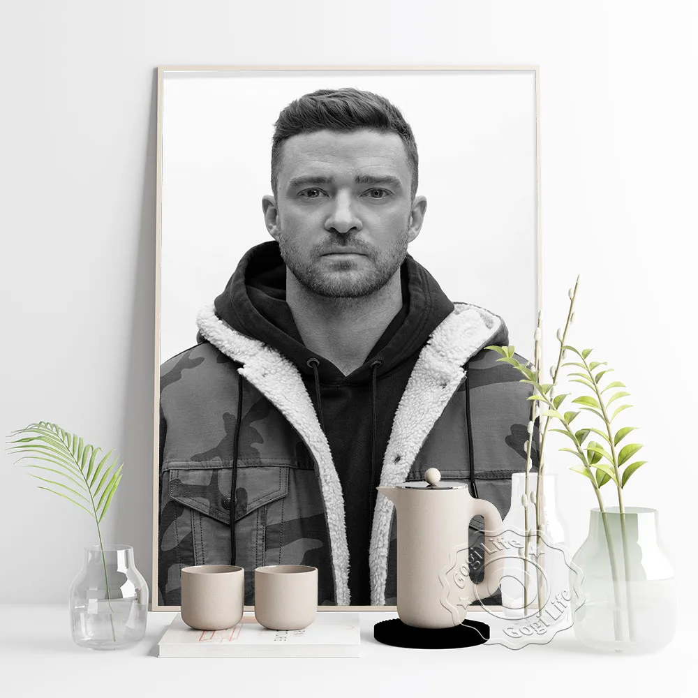 Justin Timberlake Black And White