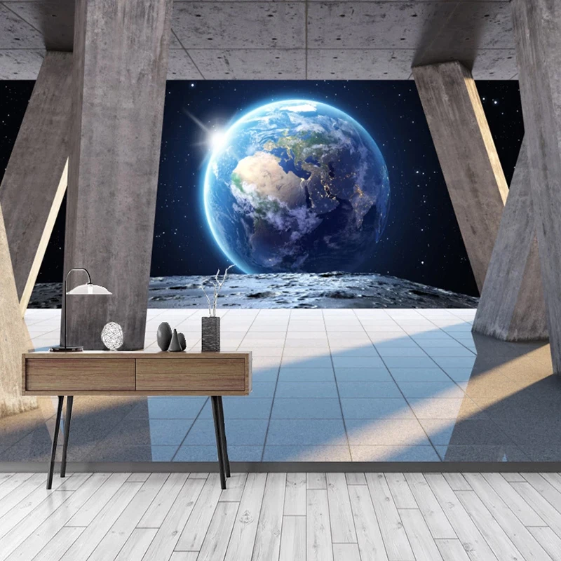 3d Wall Murals Space Wallpaper | Photo Wallpaper 3d Wall Space - Custom ...