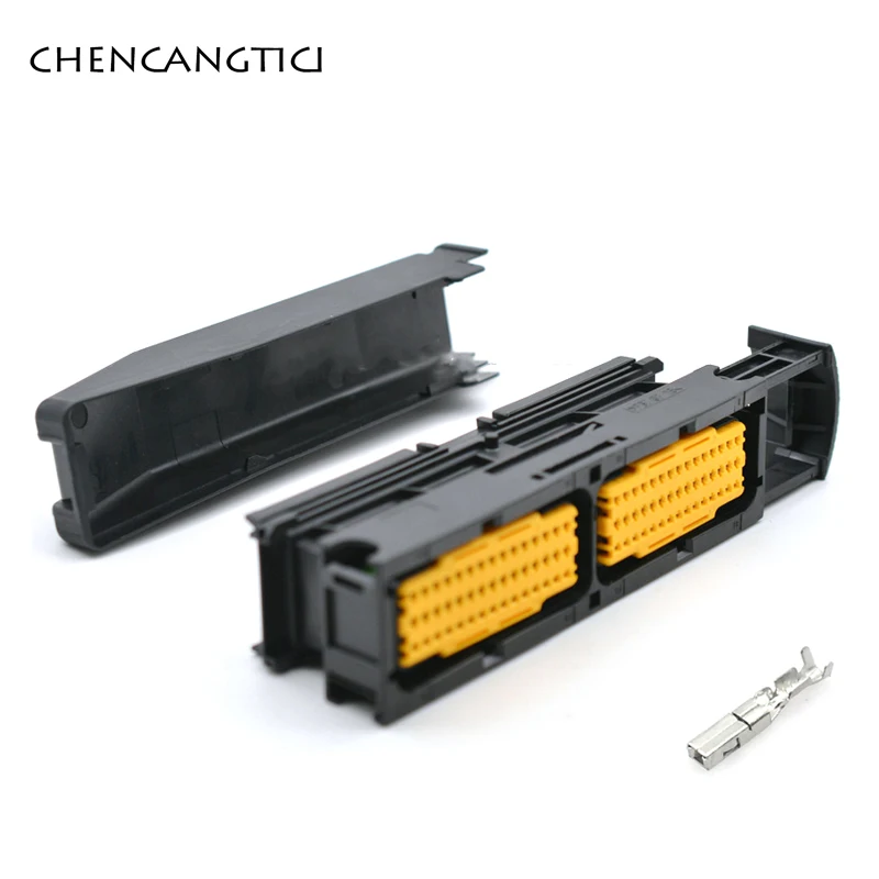 1 Set 90 Pin FCI Delphi Car Ecu Plug Automotive Wire Harness Connector ...