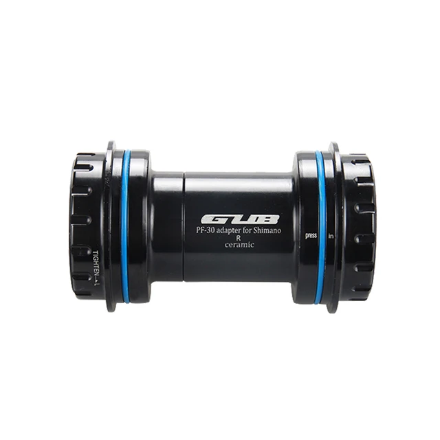 GUB PF30 BB30 Ceramic Bearing Bottom Bracket 30 to 24/22mm Crankset MTB ...