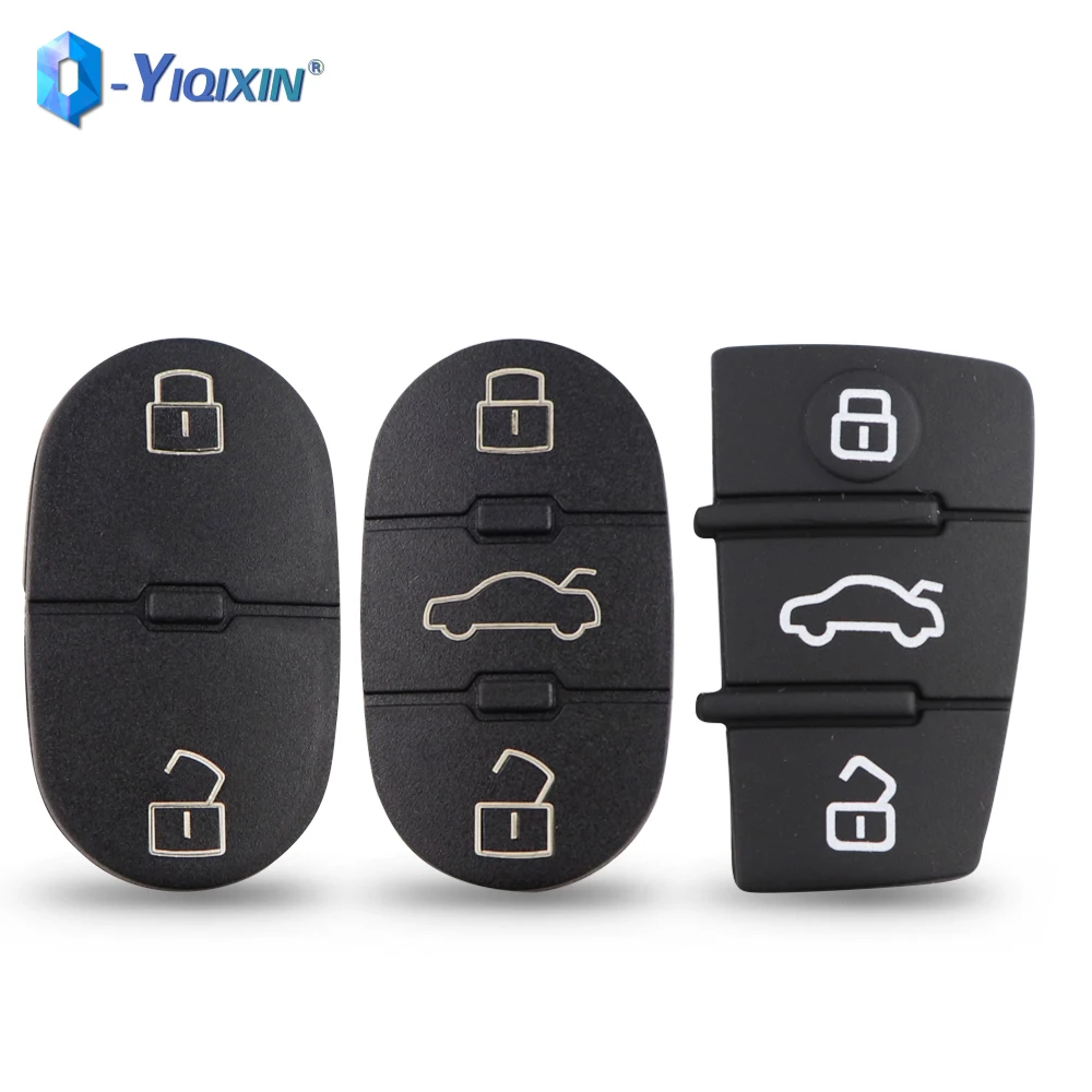 Yiqixin Silicone Rubber Button Pad Repair Skin For Audi A2 A3 A4 A5 A6 ...