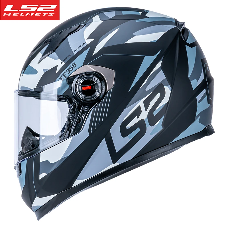 100% Original LS2 FF358 Full Face Motorcycle Helmet Alex barros Man ...