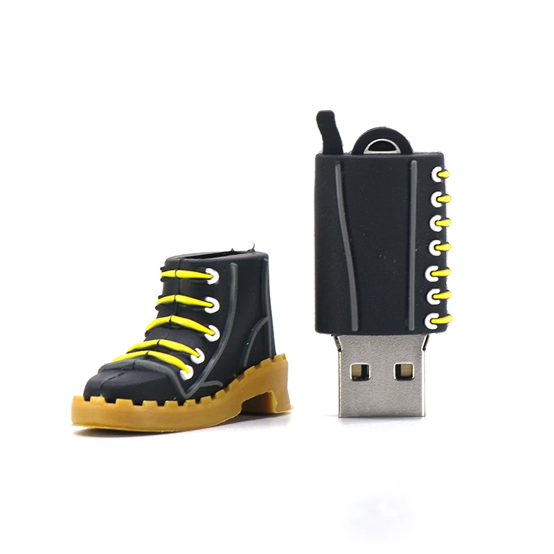 Cartoons Shoes Usb Flash Drive 16GB 8GB Pendrive Usb Stick 128GB Memory ...