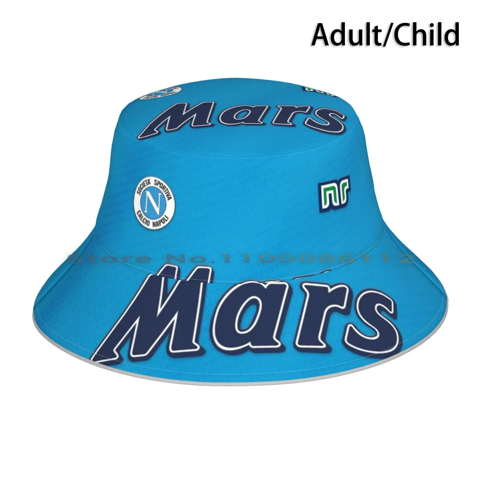 Napoli Campione D' Italia / Special 1989 / 90 Bucket Hat Sun Cap Napoli ...