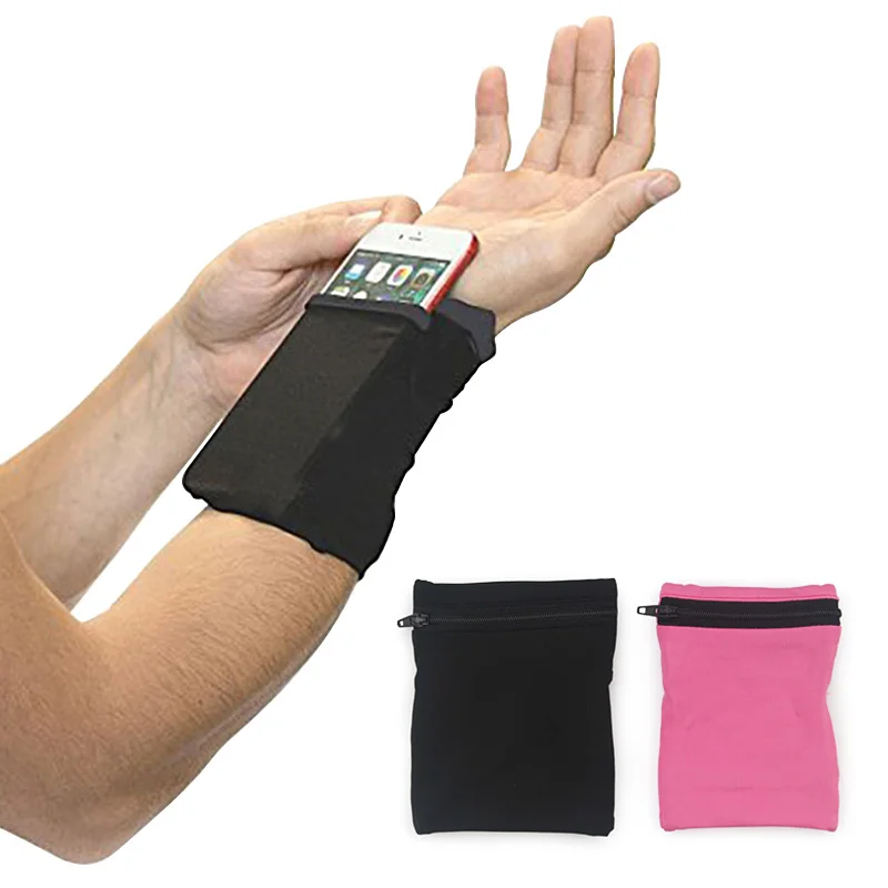 Portable Sport Armband Run Bag Wristband Badminton Tennis Sweatband ...
