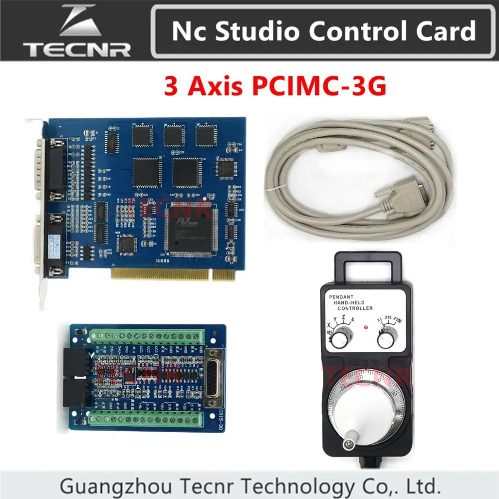 Ncstudio 3g Motion Control Card 3 Axis Nc Studio Control Card System Pcimc-3g And Electronic ...