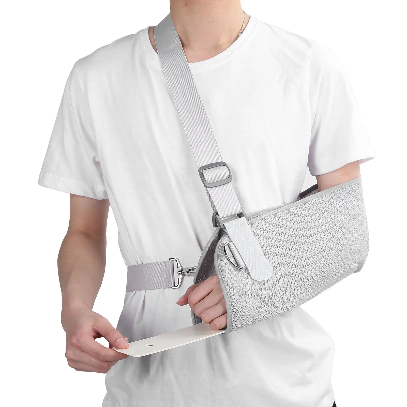 Adjustable Arm Sling Breathable Arm Shoulder Support Fixation Brace ...