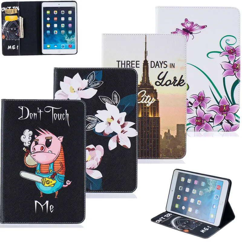 Colorful 3D Printing Case for Apple iPad mini 1 2 3 Tablets Case PU ...