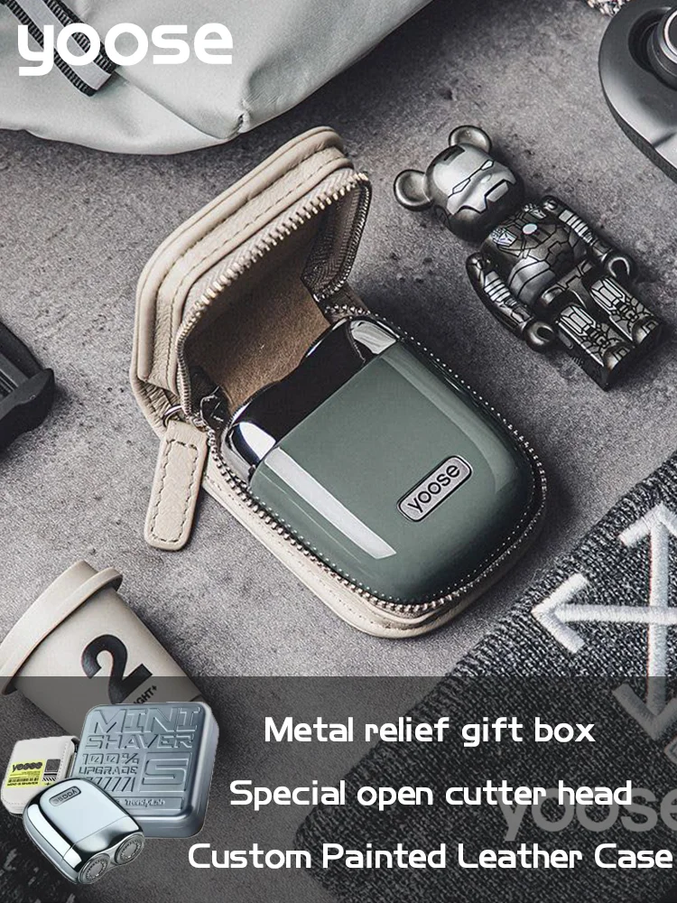 Yoose Electric Shavers For Men Trend Men's Usb Rechargeable Travel Mini ...