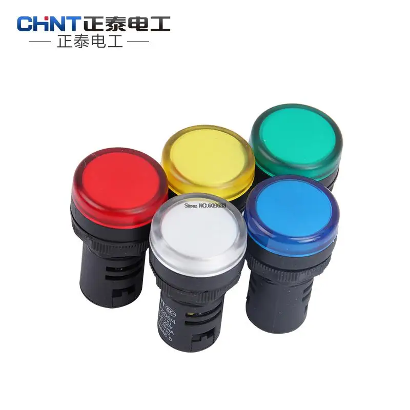 CHNT-LED-Indicator-Pilot-light-signal-light-ND16-22DS-AC220V-AC380V-AC ...