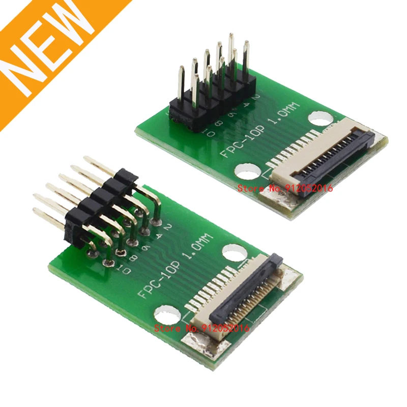 FPC/FFC Adapter Board 0.5mm To 2.54mm Connector Straight Needle And ...