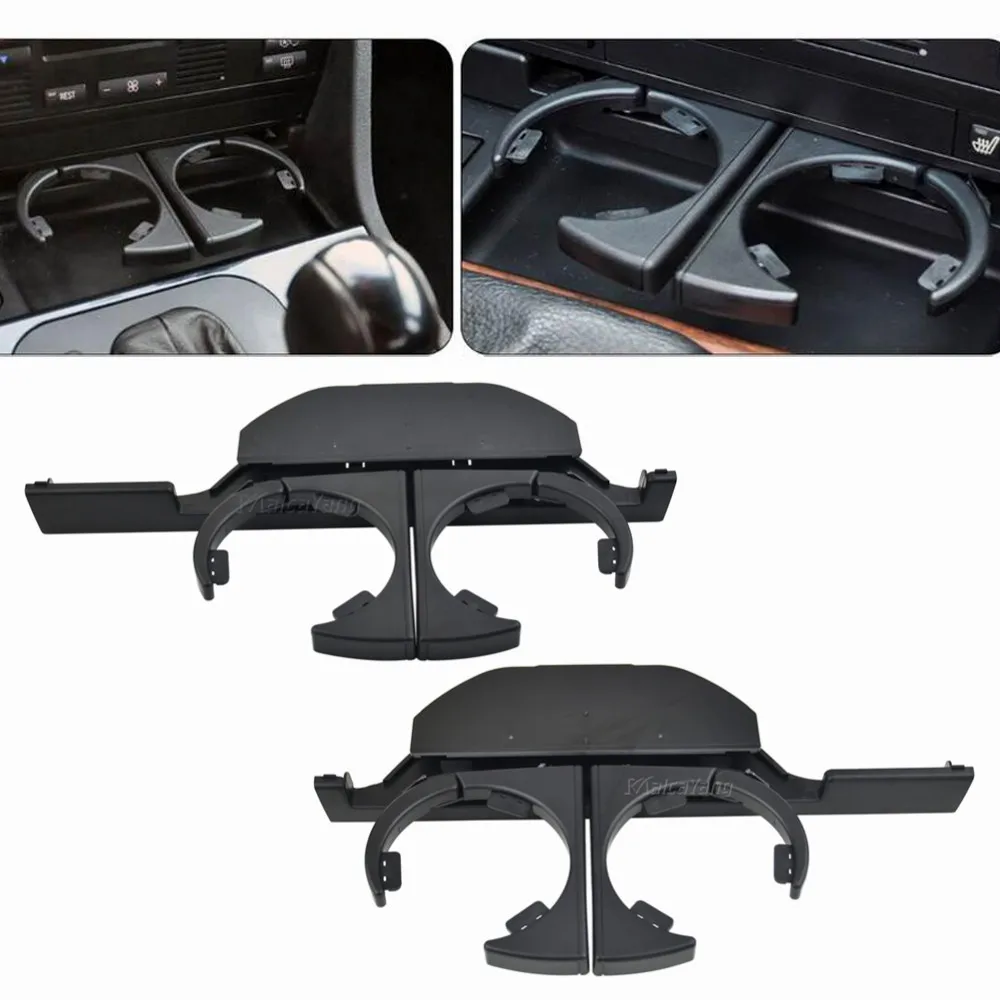 Car-Dash-Mounted-Console-Cup-Holder-Front-Right-Left-Retractable-Drinks ...
