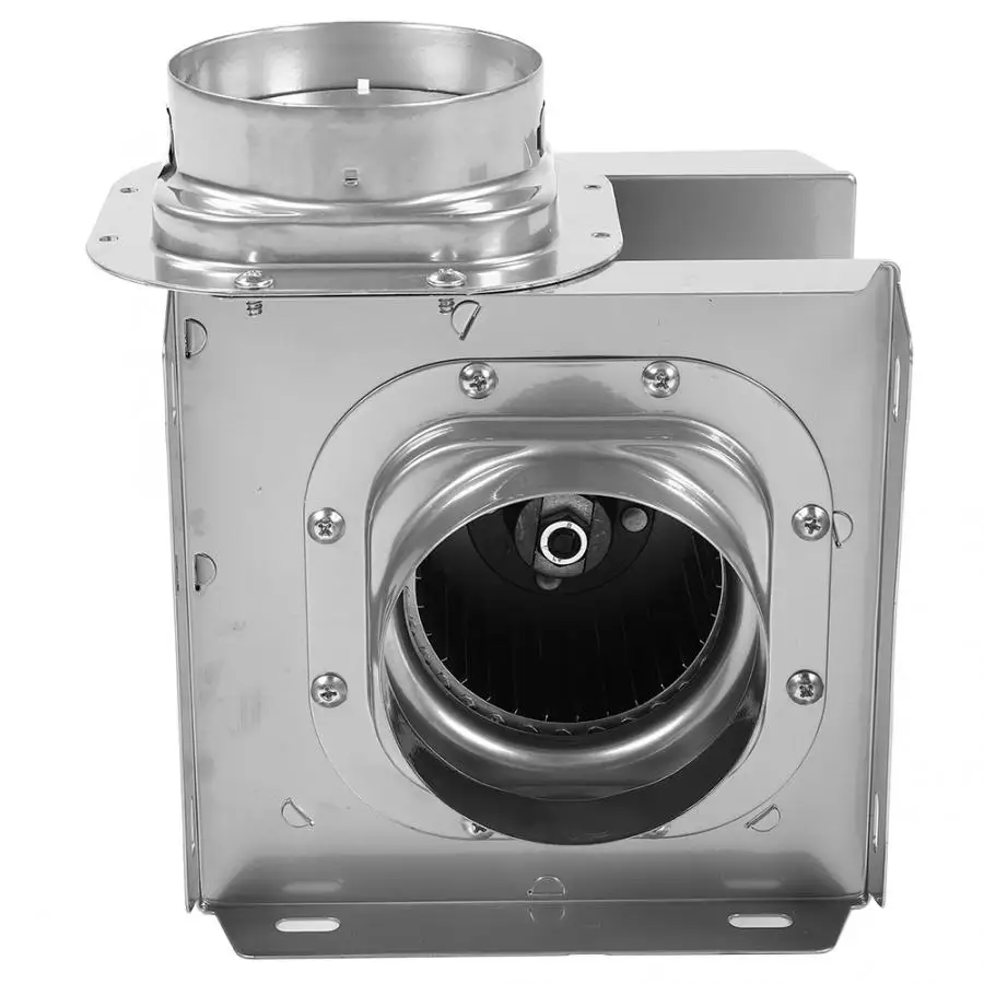 4Inch Axial Duct Fan Concealed Silent Air Ventilator Pipe Ventilation ...