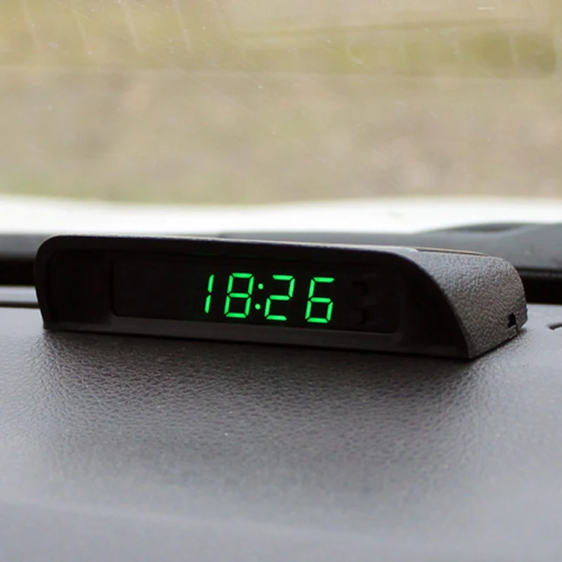 Solar-Car-Clock-Thermometer-Date-Week-Cycle-Display-Automatic-Switching ...