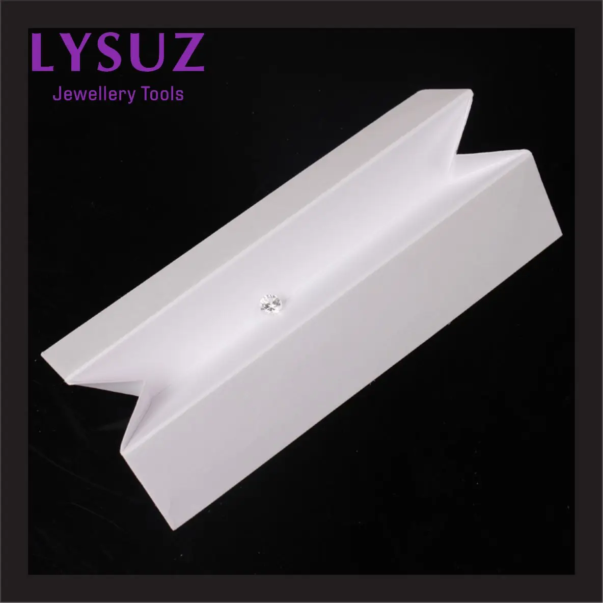 10pcs-White-Gemstone-and-Diamond-Color-4c-Grading-Paper-Sorting-Tray ...